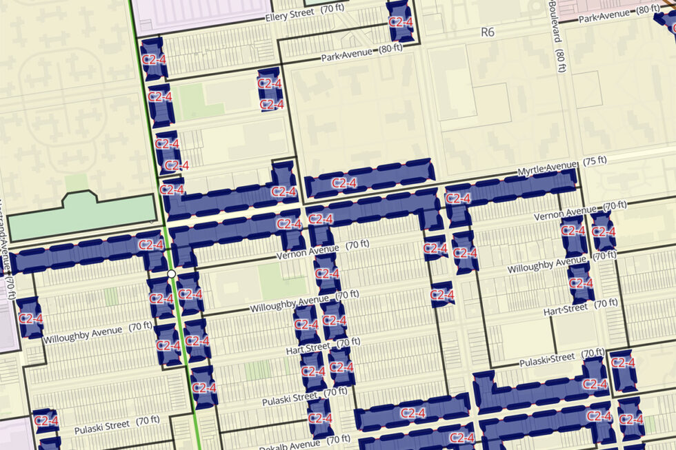 C2-4 Zoning NYC, Commercial Overlay · Vinculum Architecture